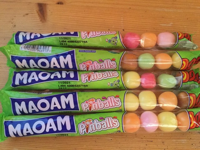 5 Tubes of Maoam Pinball Sweets British Sweets Will Ship Worldwide for ...