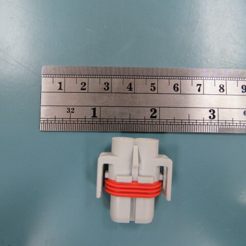 DELPHI 15393199 Qty of 20 per Lot Metri-Pack 280 Gray 2 Way Sealed ...