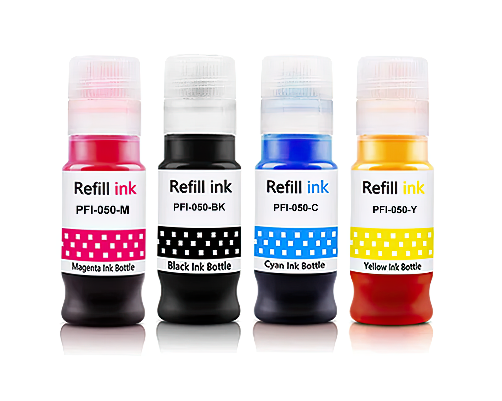 Compatible PFI-050 PFI 050 Refill Ink Bottle Replacement for Canon TC ...