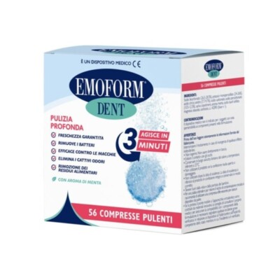 EMOFORM Dent - 56 Orthodontic Cleaning Tablets | eBay