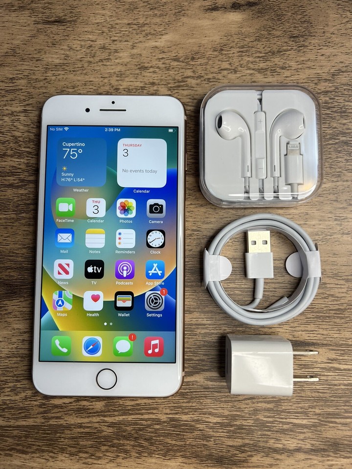 Apple iPhone 8 Plus - 64GB - Silver (Unlocked) A1864 (CDMA + GSM) | eBay