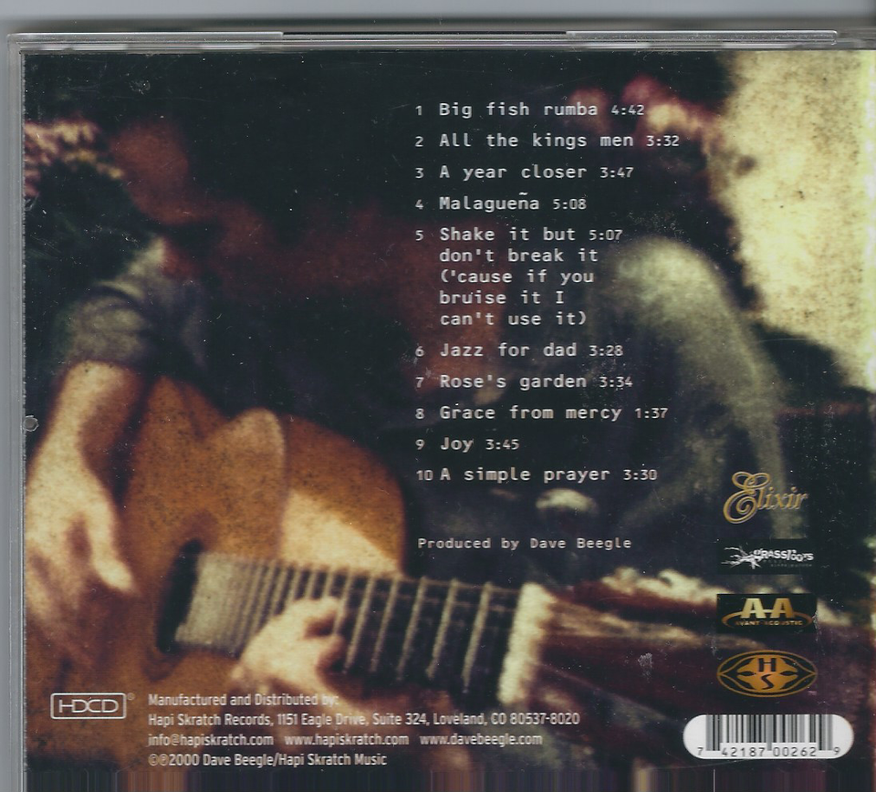 Dave Beegle-A Year Closer CD Christian Rock/Alt (Brand New ...