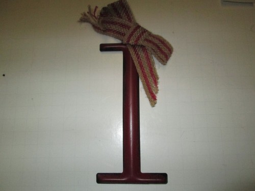 Small Tin Initial by Mud Pie, Letter "I", 5 1/2", New | eBay