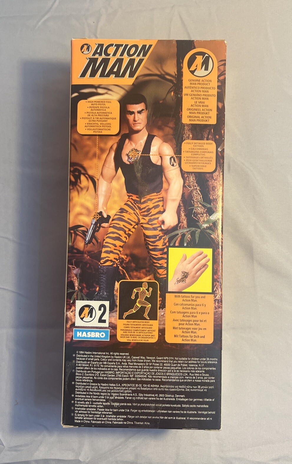 🥋🥋Action Man Tiger Strike Hasbro Kenner 12" 🥋🥋 | eBay