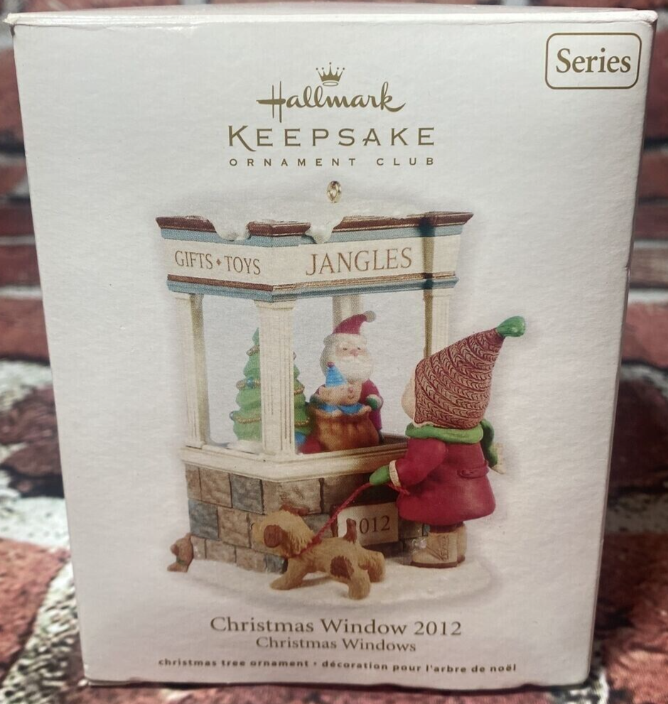 Hallmark Keepsake Christmas Ornament Christmas Window 2012 NIB | eBay