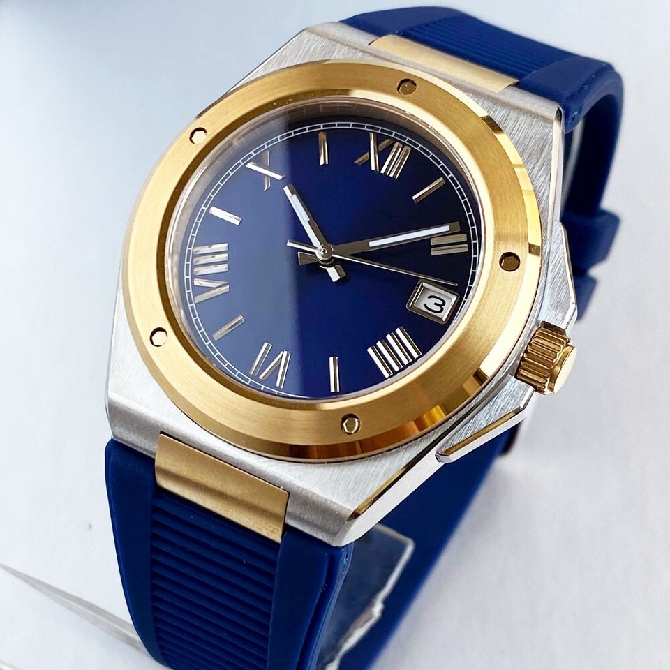 10ATM Blue Roman Number Sapphire Glass Engineer Watch Automatic NH35A ...