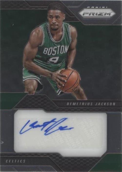 2016-17 Panini Prizm - Rookie Signatures Demetrius Jackson #38 (AU, RC ...