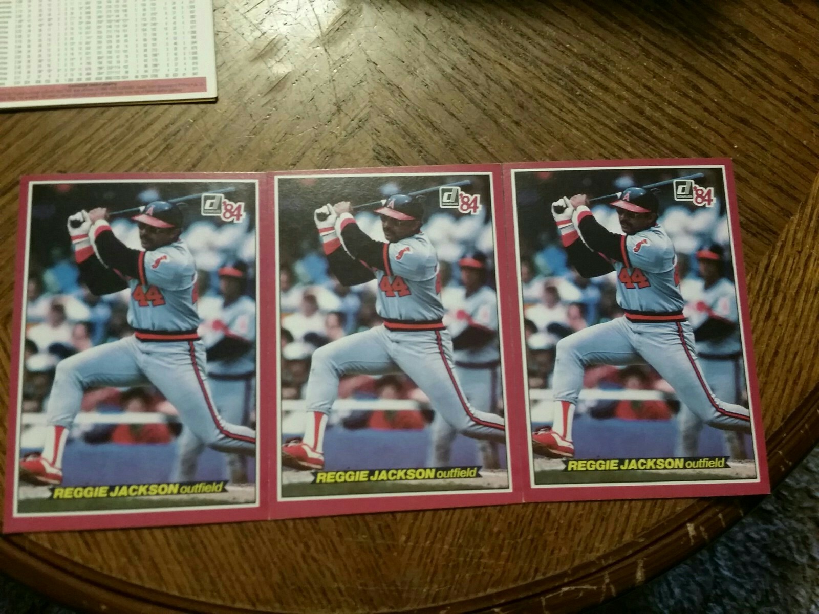 1984 Donruss Action All Stars - Reggie Jackson #36 for sale online | eBay