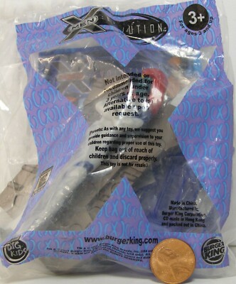 X-Men Evolution Burger King Mystique Figure with CD-ROM 2001 | eBay