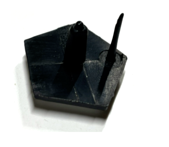 OER Silver Pentastar Right Hand Fender Emblem 1967-1972 Chrysler ...