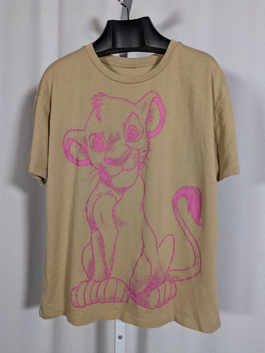 Lion King Simba Illustrated Pink Brown Vintage 90s T … - Gem