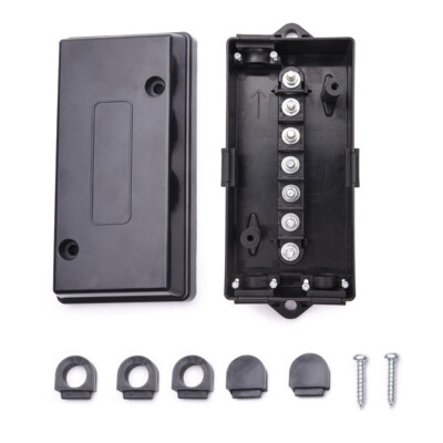 7 Way Trailer Cord Tail Light Wiring Junction Box 12V for Camper Truck ...