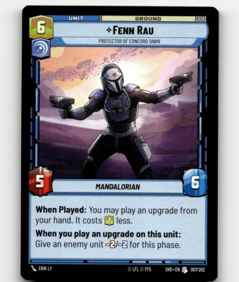 Star Wars Fenn Rau - Protector of Concord Dawn - Shadows of the Galaxy ...