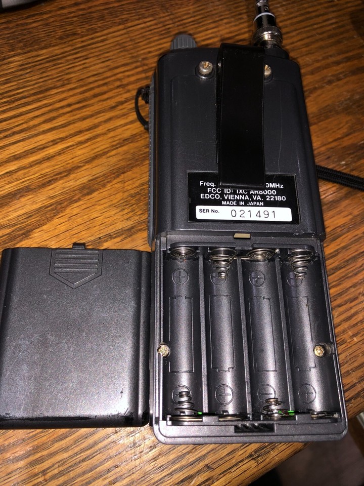 AOR AR-8000 Wide Range All Moe Receiver w Telescopic Antenna | eBay