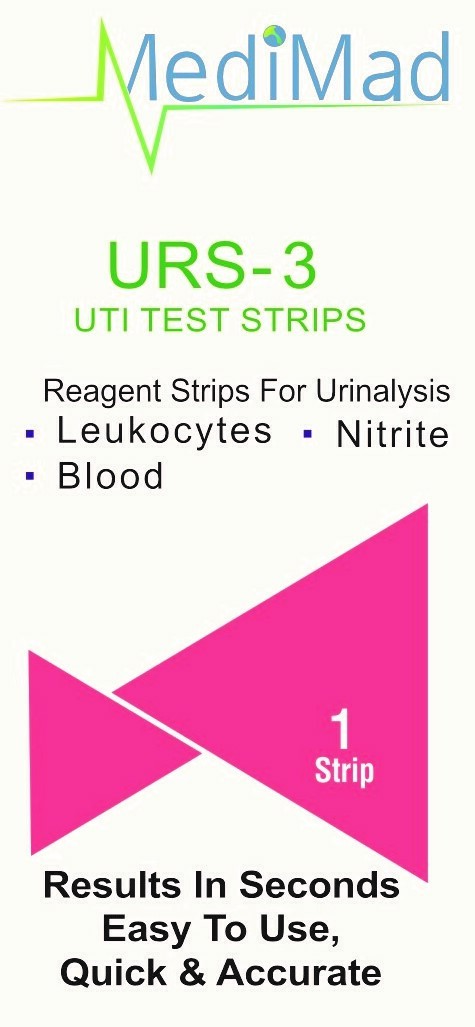 4x UTI CYSTITIS BLADDER URINE INFECTION TEST TESTS KIT SAME AS GP SAME ...