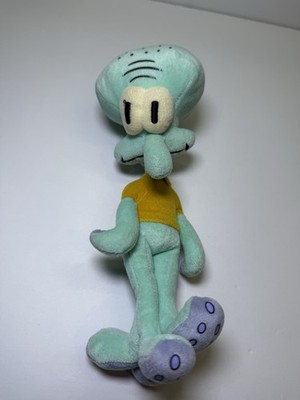 Squidward Tentacles Ty Beanie Babies 2004 9.5" Plush Spongebob ...