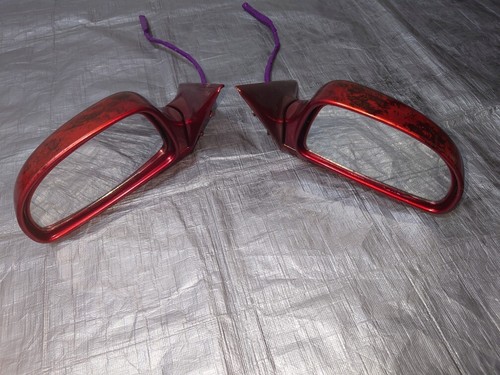 JDM Toyota MR2 SW20 Kouki Door Mirror Candy Red Custom Paint Left Right ...