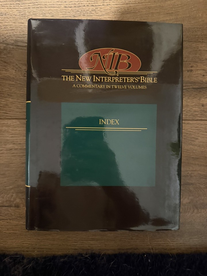 The New Interpreter's Bible A Commentary in Twelve Volumes Volumes I ...