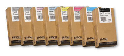 Original Ink EPSON Stylus Pro 9800 7800 / T6031 T6032 - T6039 T603B ...