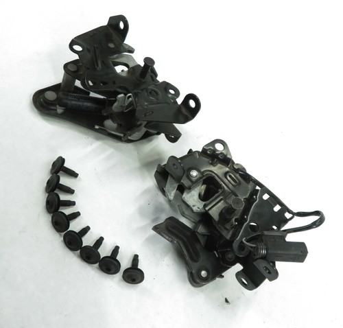 2011 BMW 750i (F01) FRONT LEFT & RIGHT LOWER HOOD LOCK LATCH SET-2 | eBay