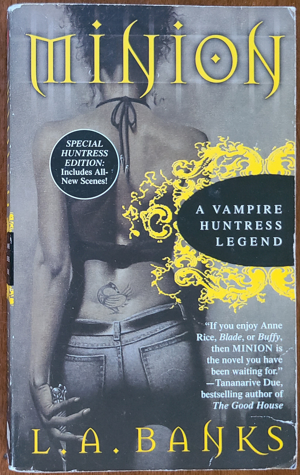 MINION by L.A. Banks (Paperback 2004) Vampire Huntress Legend book 1 | eBay