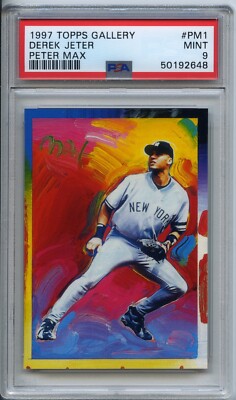 1997 Derek Jeter Peter Max Topps Gallery PM1 Mint 9 Serigraph | eBay