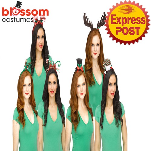 AC1729 Festive Santa Claus Top Hat Funny Christmas Tree Xmas Costume ...