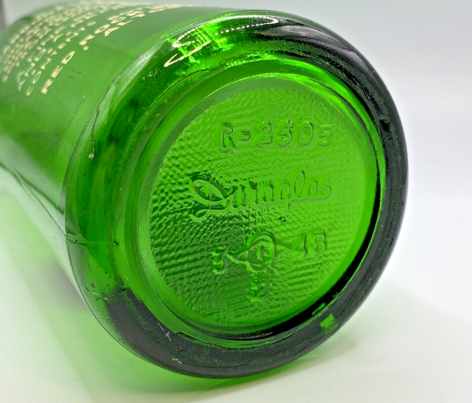 Vintage 8 Ball 16 oz. Green Soda Bottle Red Rock Beverage Co. Altoona ...