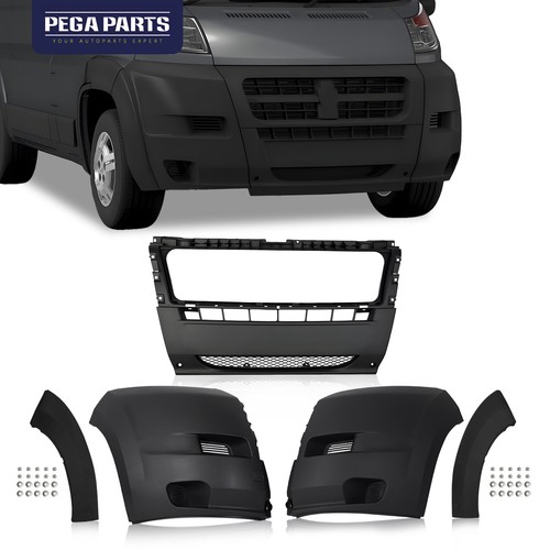 3PC For 2014-2018 Ram Promaster 1500 2500 3500 Front Bumper Covers W ...