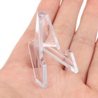 Display Stands Coins Psa Card Stand Small 20pcs Cards Holder Coin Clear ...