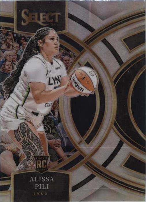 2024 Panini Select WNBA - Premier Level Alissa Pili #170 Silver Prizm ...