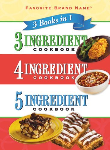 3 Books in 1 3-4-5- Ingredient Cookbook - Publications International ...