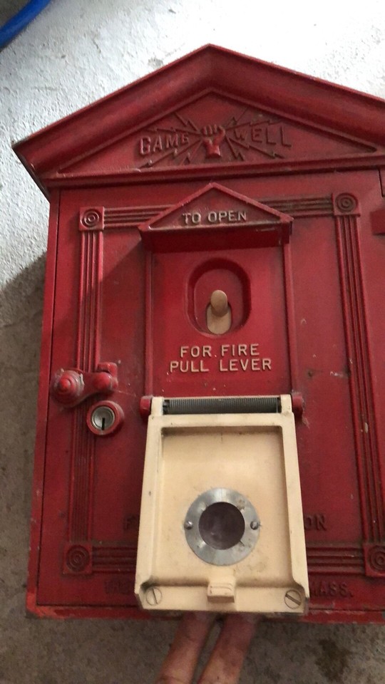 Vintage Gamewell Fire Alarm Call Box | eBay