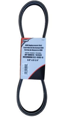 Auger Belt replaces Husqvarna & AYP 408010, 532-4080-10, and 183533 | eBay
