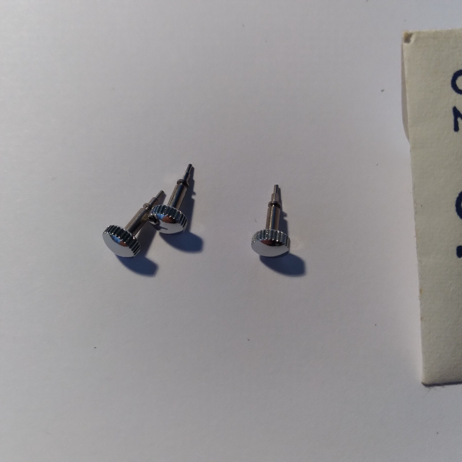 TIMEX F32 WINDING STEM & CROWN ASSEMBLY CHROME STAINLESS STEEL B25#545 ...