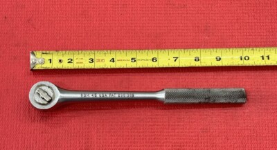 Vintage New Britain Machine Co. NBM 45 1/2" Drive 10" Long Knurled ...
