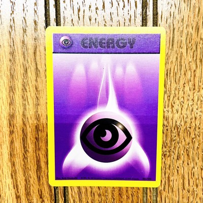 Pokemon Card Psychic Energy 101/102 Base Set Vintage | eBay