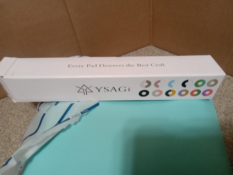 Ysagi Multifunctional Office Desk Pad, 23.6" X 13.7" Ultra Thin ...