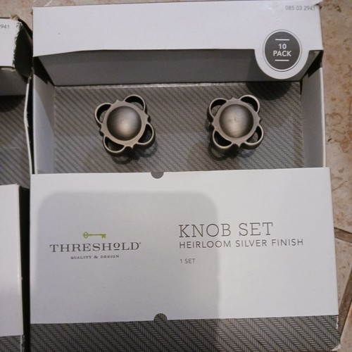 Threshold Quality Design Knobs Two Sets 10 New In Box | eBay