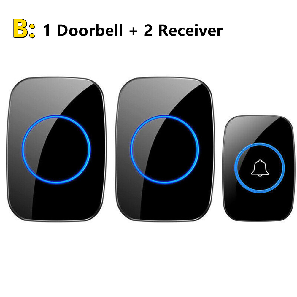Wireless Doorbell Plug in Waterproof Range Door Bells Kit / Video ...