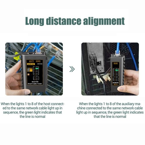 Professional Network Cable LAN Tester Advanced Line Measuring ...