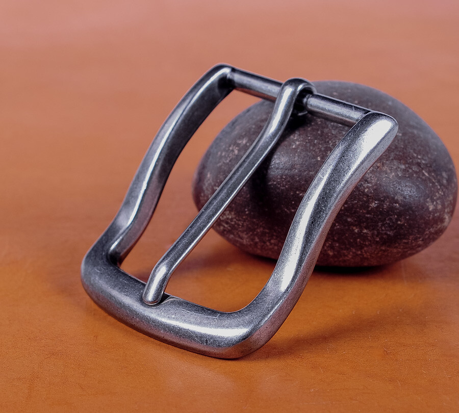 Rectangular Single Prong Pin Belt Buckle Fits 1 1/2" Belts Straps Fix ...