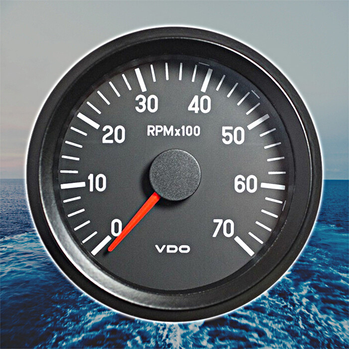 VDO Rev-Counter Tachometer Gauge 7000 RPM 80mm 3.1" 12V 333-035-003G | eBay