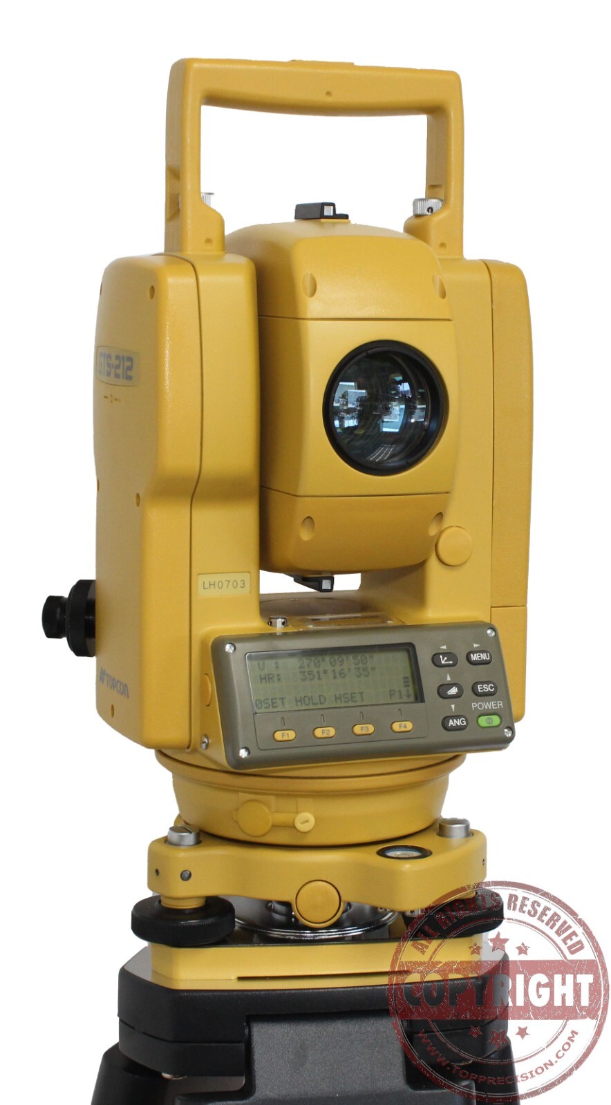 TOPCON GTS-212 TOTAL STATION, SURVEYING, SOKKIA,TRIMBLE, ‏LEICA, NIKON ...