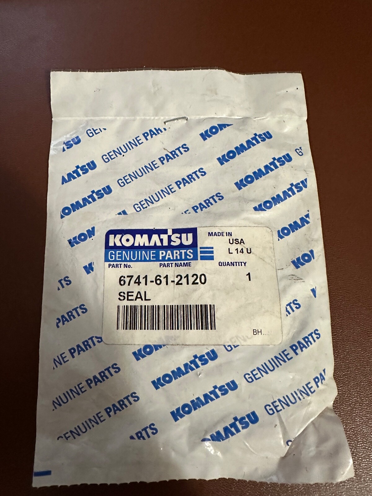 Komatsu Ring 6741-61-2120 Seal | eBay