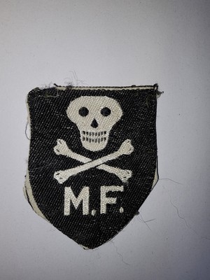 ORIGINAL MIKE FORCE BJ 21 SILK POCKET PATCH- Deaths Head-Vietnam. SOG/LRRP/S.F. | eBay
