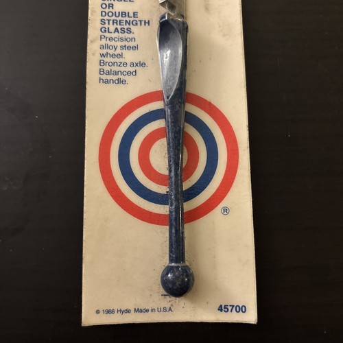 Vintage Hyde 45700 Glass Cutter BLUE - Dated 1988 Made In USA | eBay