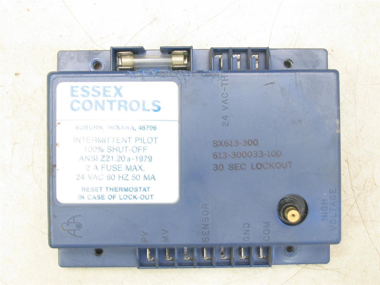ESSEX Controls SX613-300 Intermittent Pilot Control 613-300033-100 | eBay