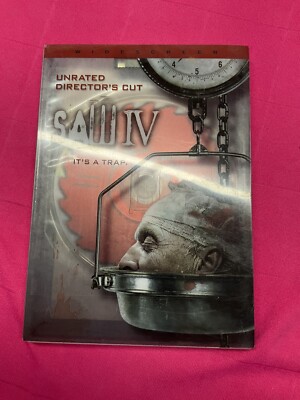 Saw IV (DVD, Unrated Directors Cut) 31398222163| eBay