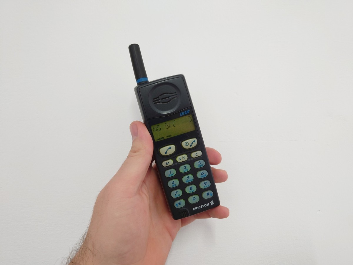 First Ericsson Phone Omnipoint Ericsson Flip Vintage Cellphone Black